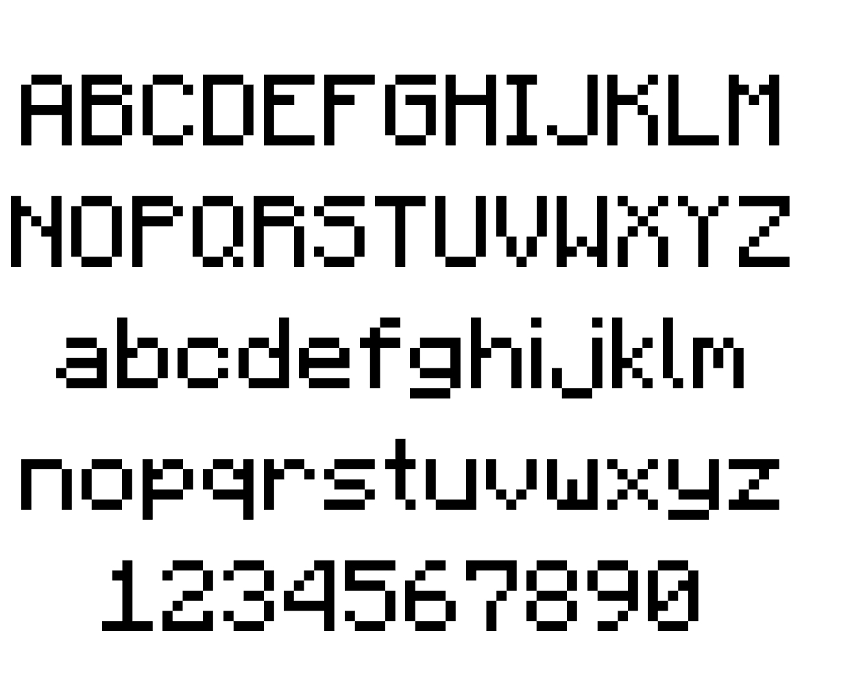 Download Minecraft Font Family For Free